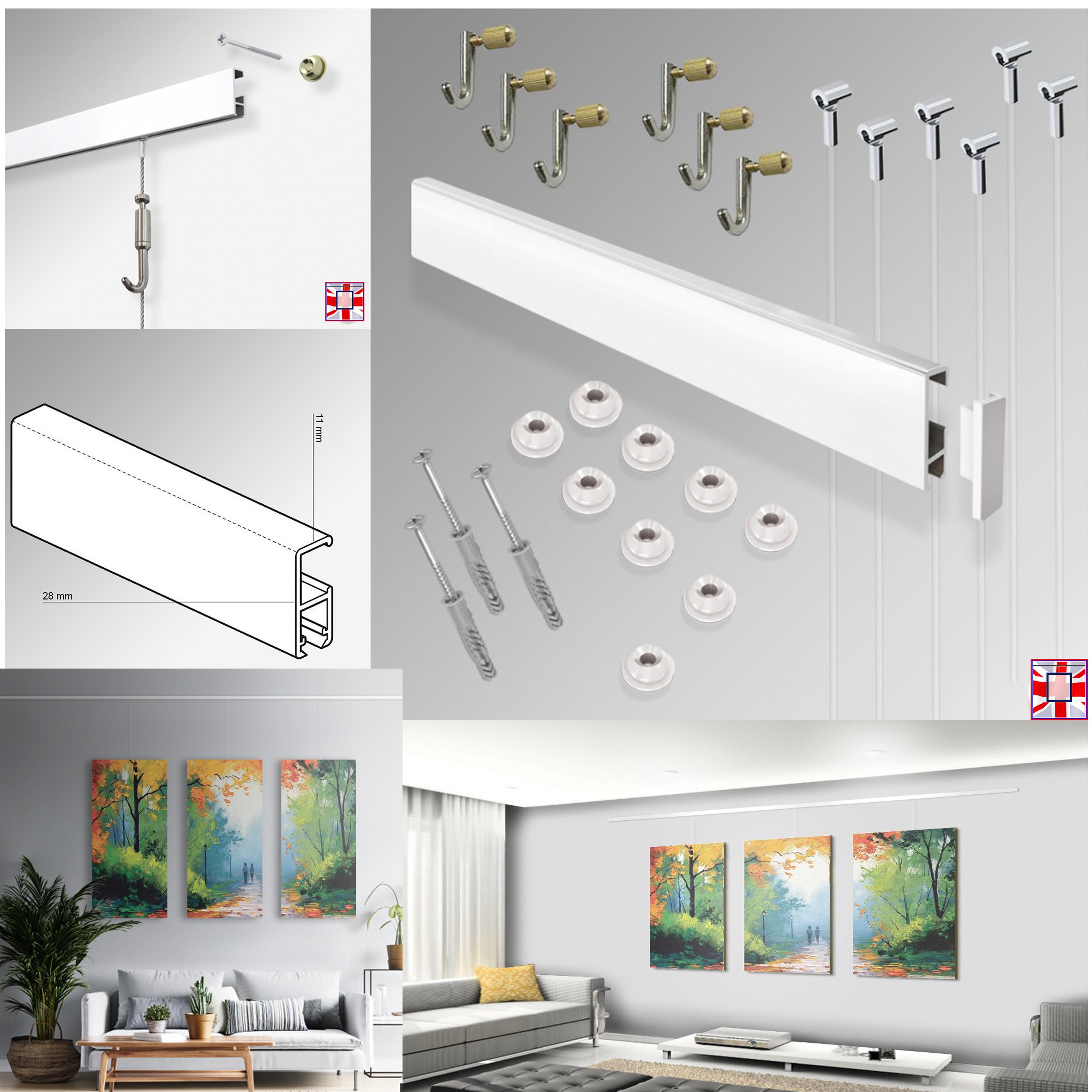 Picture Hanging Hooks & Kits – Picture Hanging Company