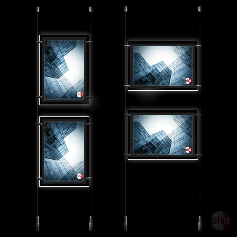 LED Light Pocket Kits, Window & Wall Display Cable Systems – Picture ...