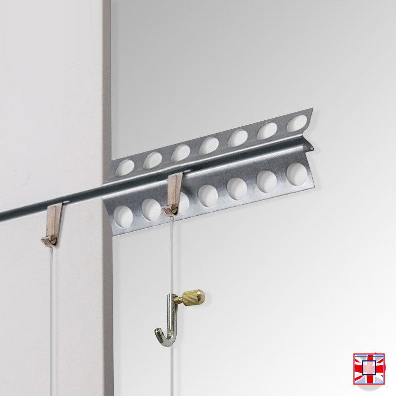 Plaster Rail Discrete Hanging System - Hanging System for Artwork ...