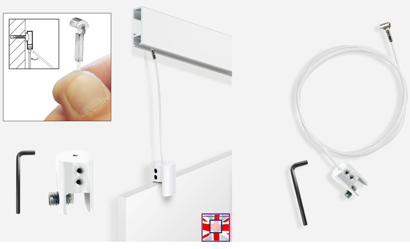 Wall Picture Hanging Systems - PHC Art Hanging Systems – Picture ...